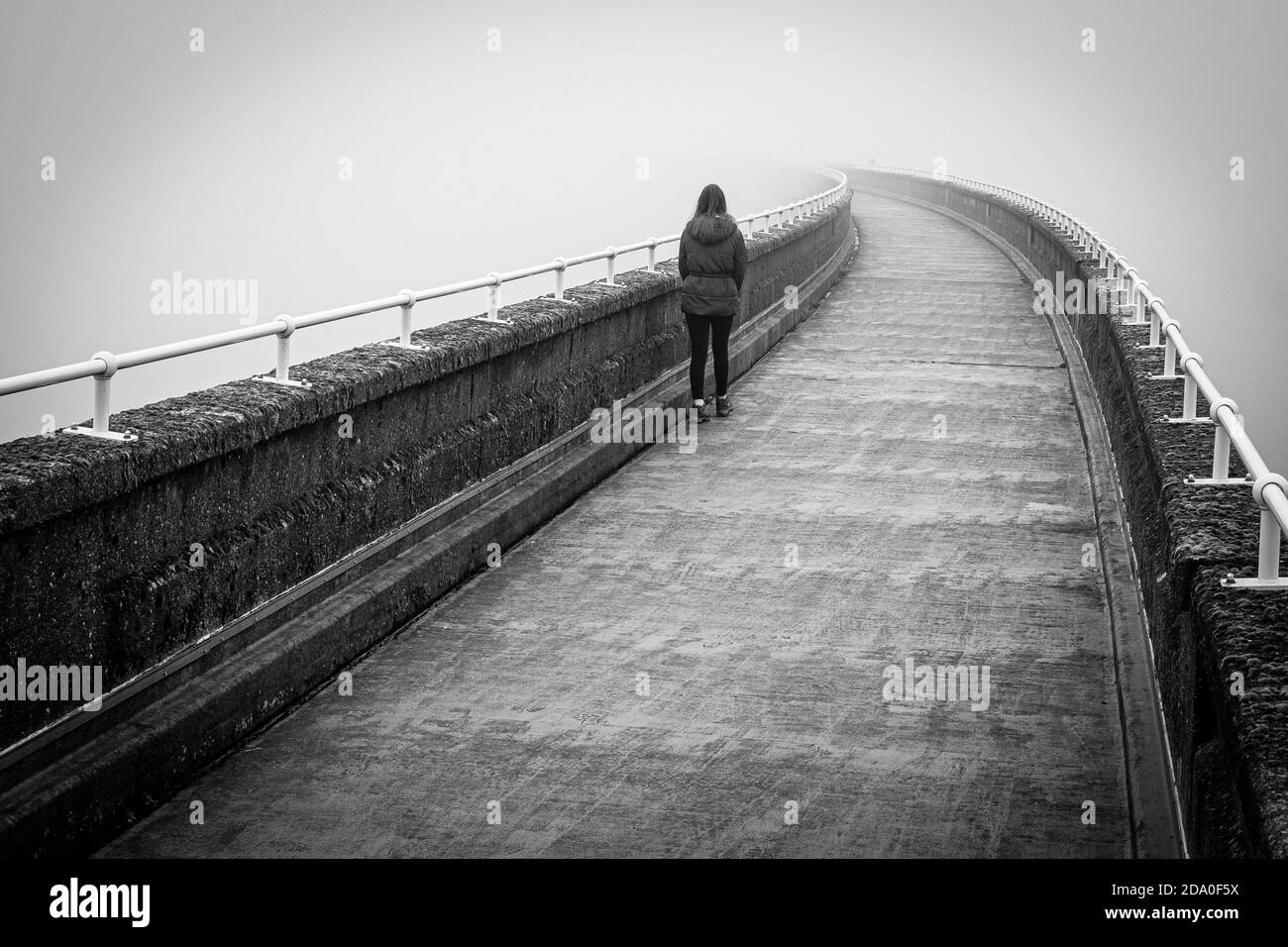 Baitings Reservoir and Dam, Near Ripponden, West Yorkshire, UK Stock ...