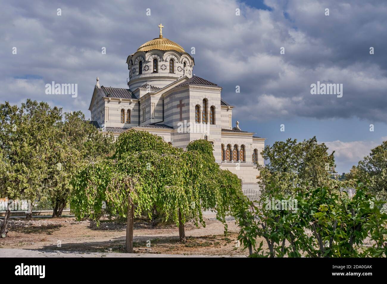 The Russian Orthodox Saint Vladimir Cathedral, Chersonesos Taurica ...