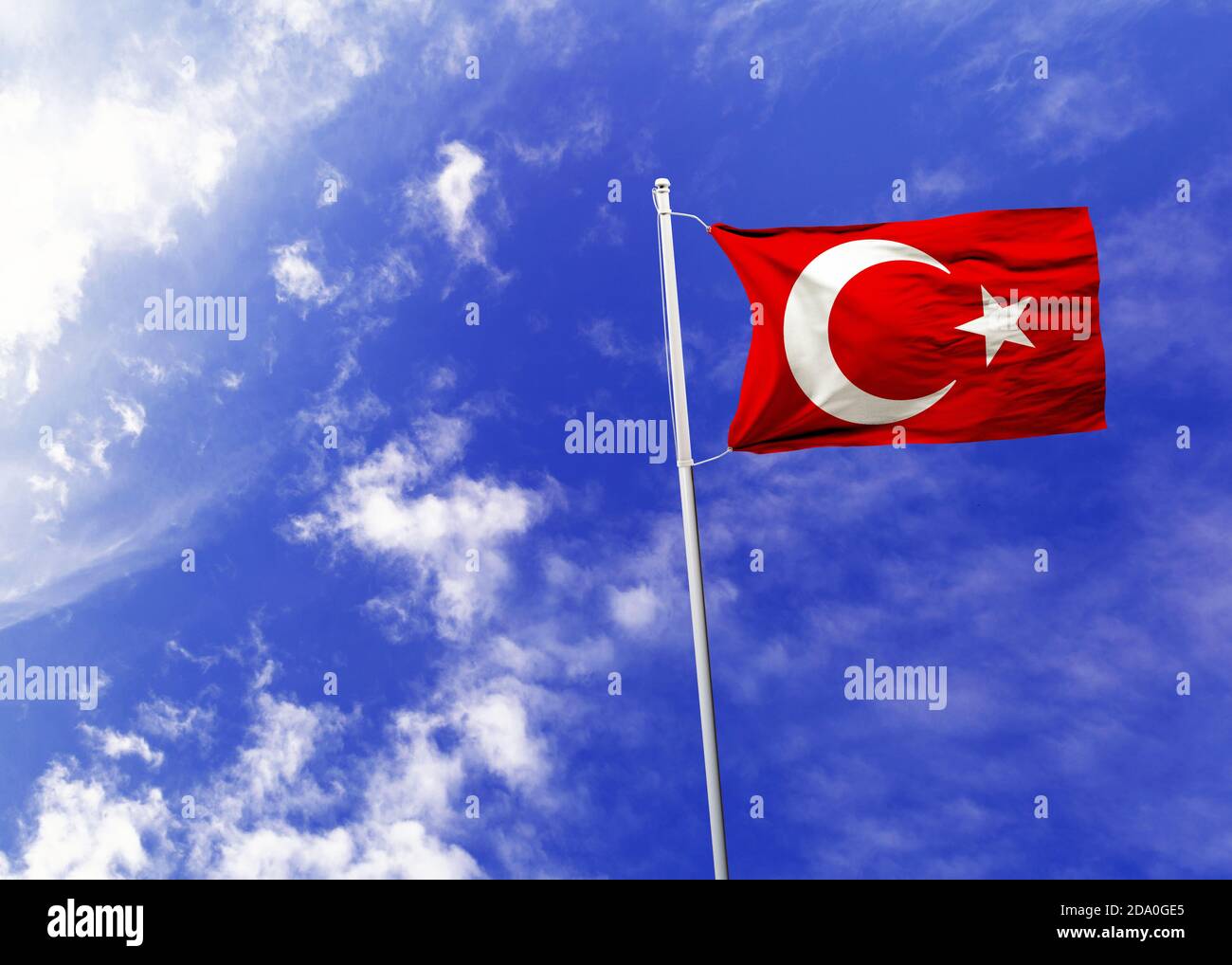 turkish flag, turkish flag backgrounds Stock Photo - Alamy