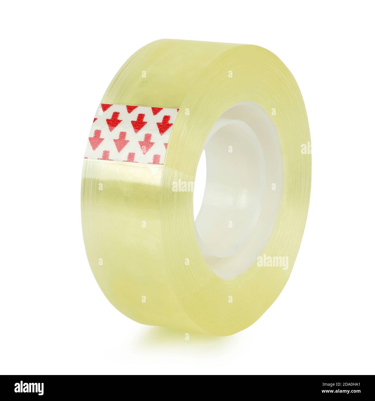 roll of sticky tape isolated on white with clipping path Stock Photo ...