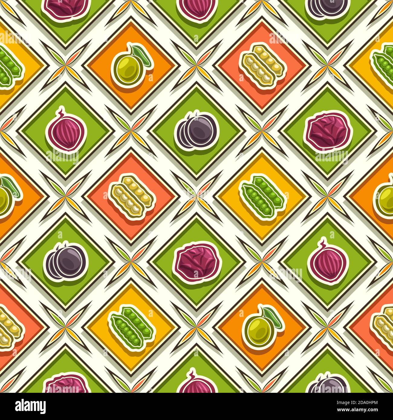 Kitchen produce Stock Vector Images - Alamy