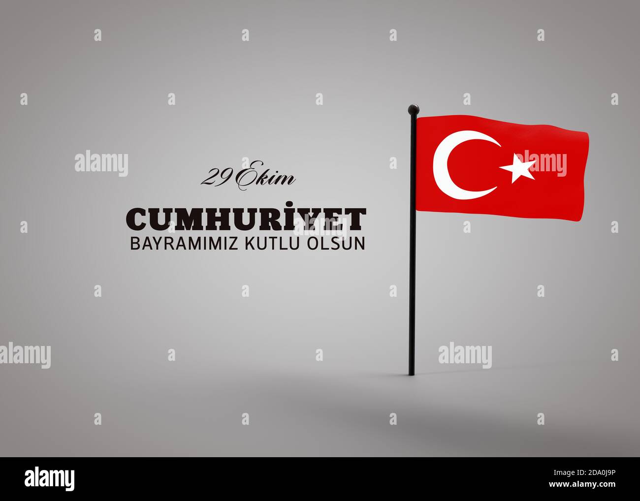 Turkey and Turkish Flag important days Stock Photo - Alamy