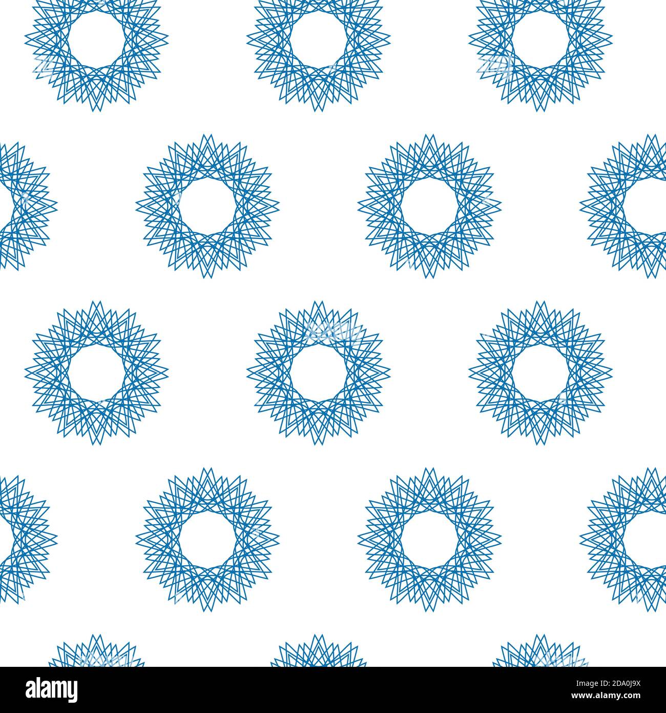 Vector pattern line blue snowflake. Winter, cold, frost Stock Vector ...