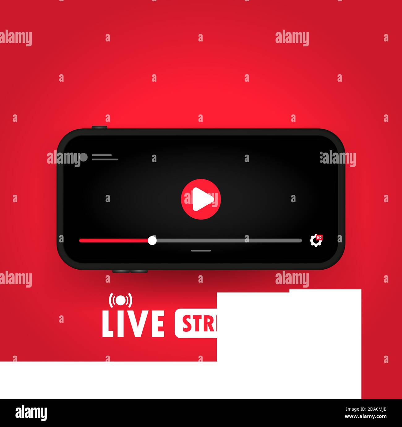 Digital smart television watching Stock Vector Images - Alamy