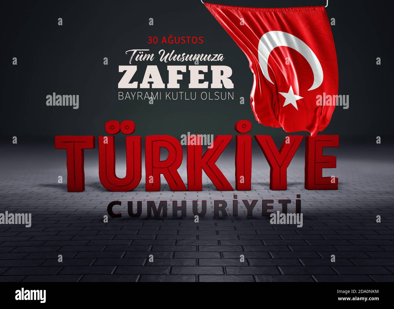 Turkey and Turkish Flag important days Stock Photo - Alamy