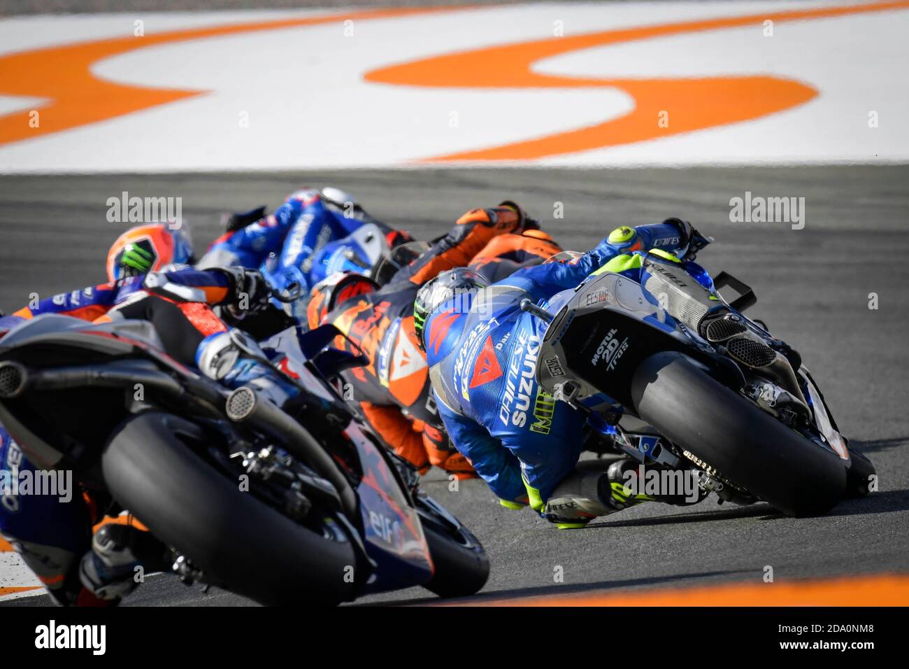 Cheste, Spain. 08th Nov, 2020. Races at the MotoGP Grand Prix of Europe ...
