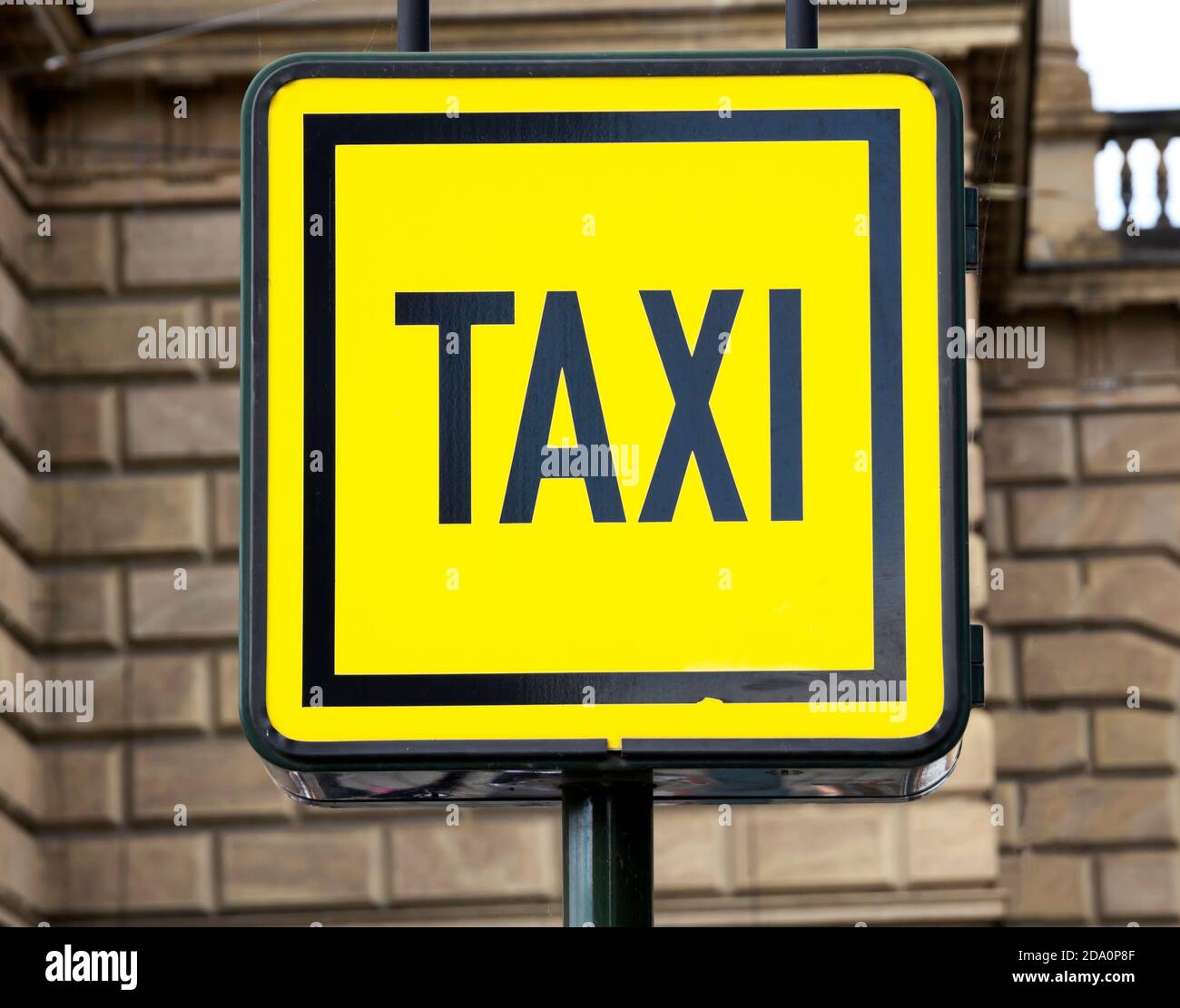 Taxi stand signboard hi-res stock photography and images - Alamy
