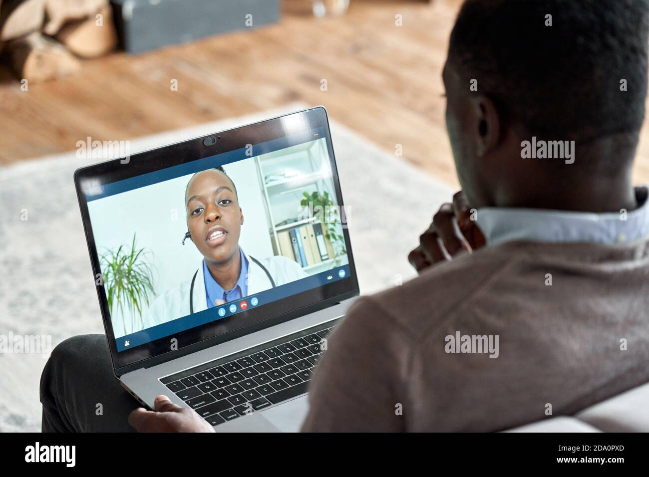 Telehealth nurse hi-res stock photography and images - Alamy