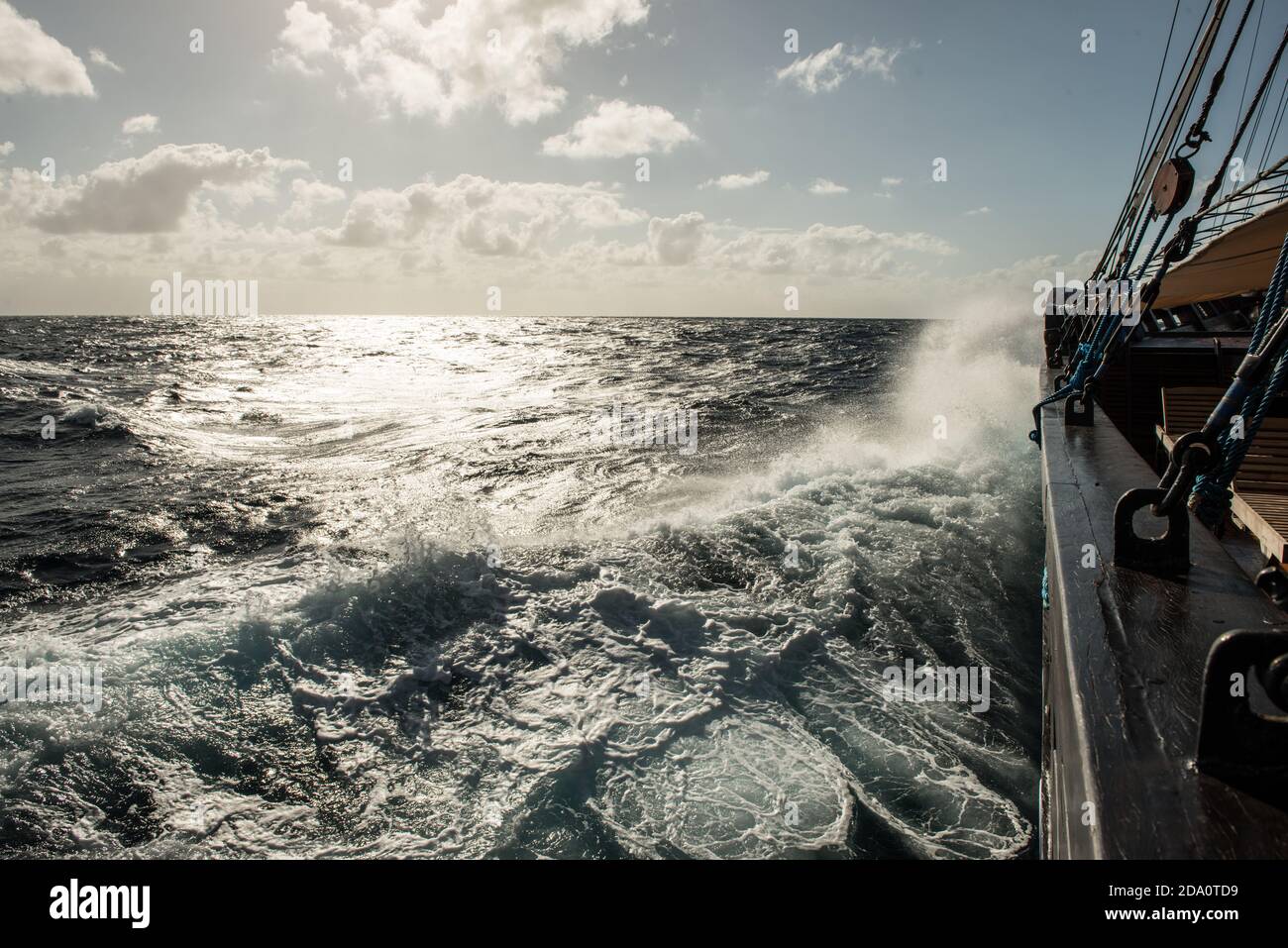 Through stormy waters Stock Photo - Alamy