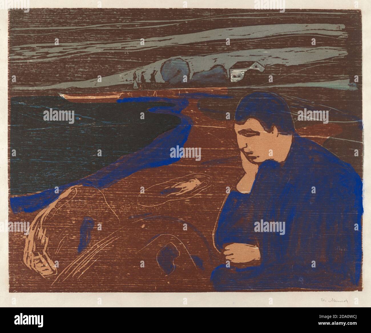 Edvard munch work of art hi-res stock photography and images - Alamy