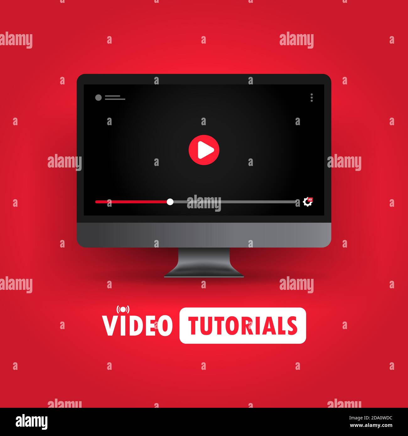 Webinar illustration hi-res stock photography and images - Alamy