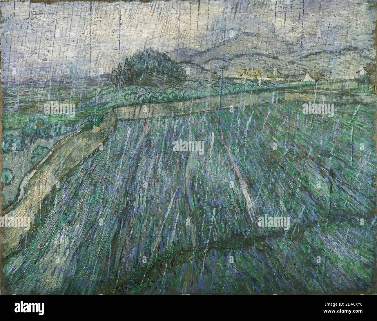 Vincent van Gogh, Dutch, 1853-1890 -- Rain Stock Photo - Alamy