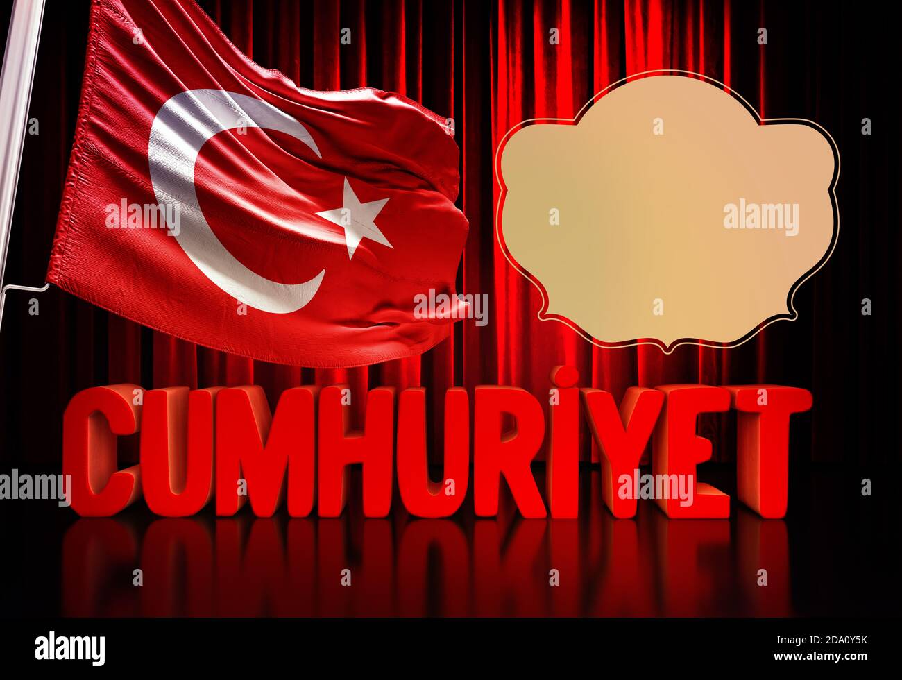 Turkey and Turkish Flag important days Stock Photo - Alamy