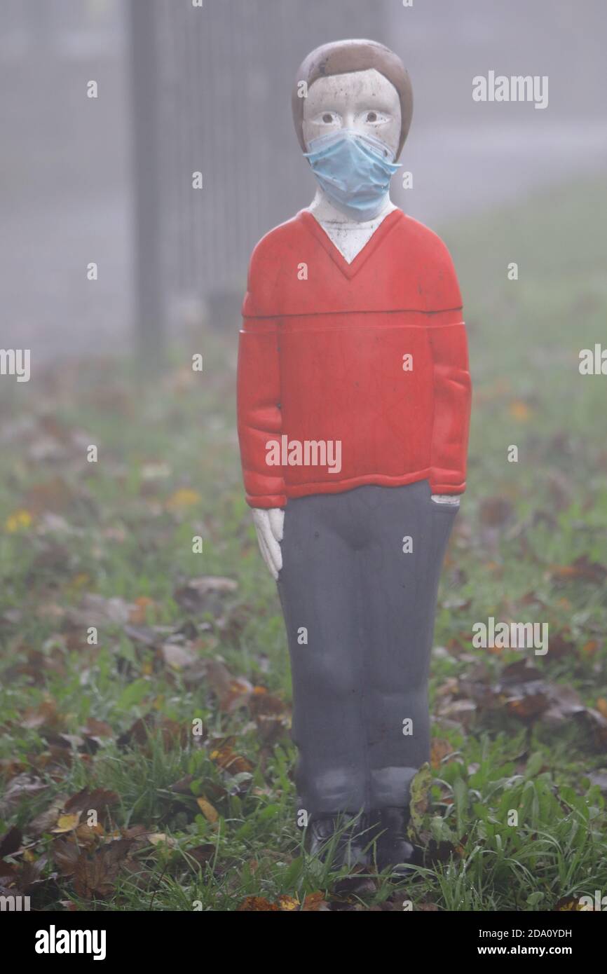 Child shaped bollard hi-res stock photography and images - Alamy