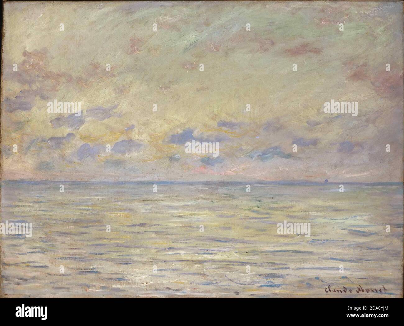 Claude Monet, French, 1840-1926 -- Marine near Etretat. 1882 Stock ...