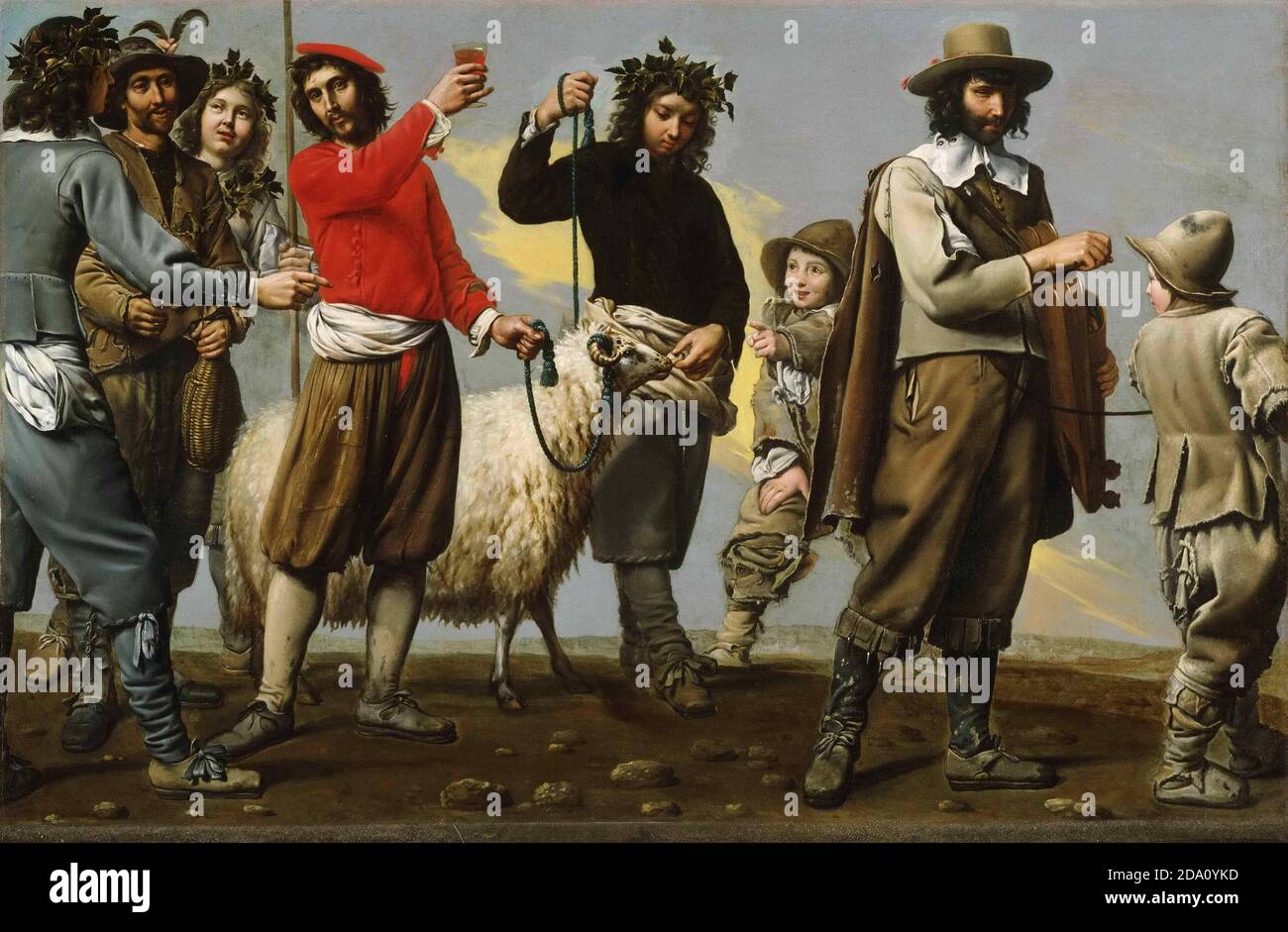 Master of the Processions, French, active mid-17th century -- Feast of ...