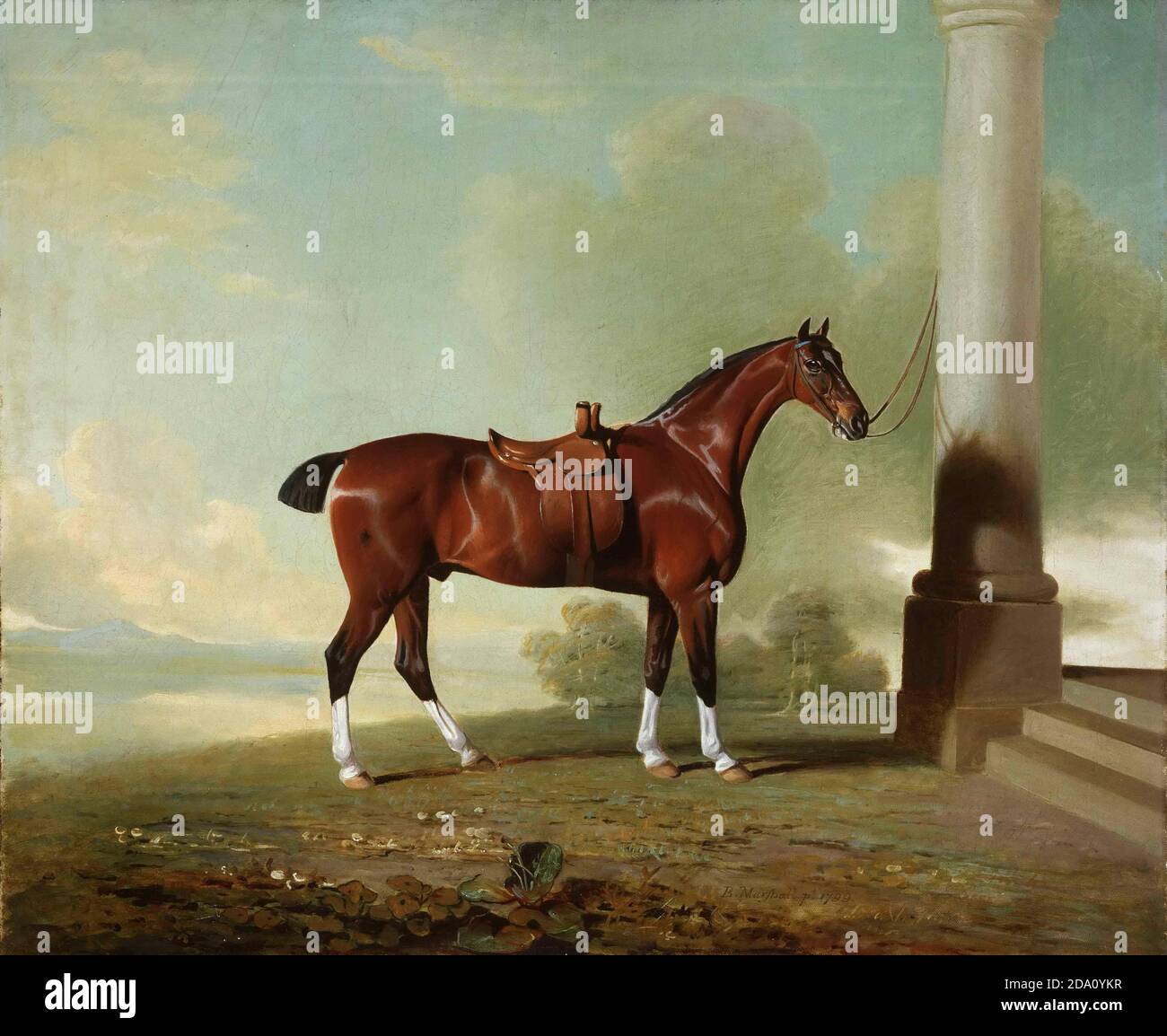 Benjamin Marshall, English, 1768-1835 -- Favorite Chestnut Hunter of ...