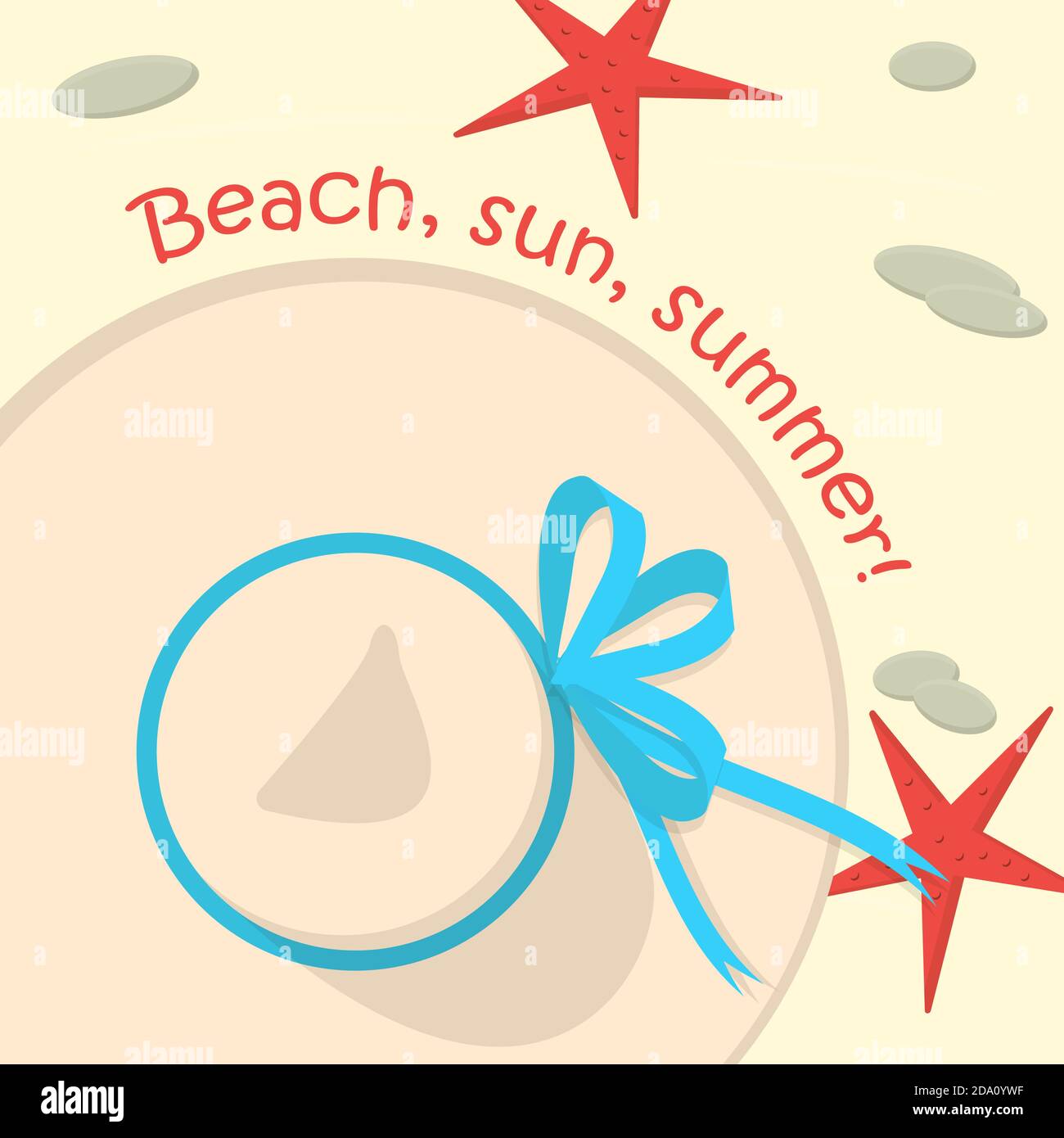 Background stones in sand Stock Vector Images - Alamy