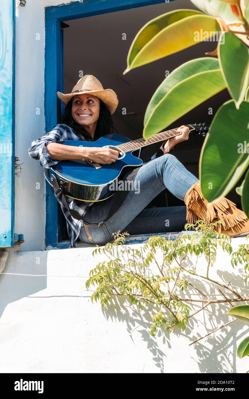 Low angle of cowboy hi-res stock photography and images - Alamy