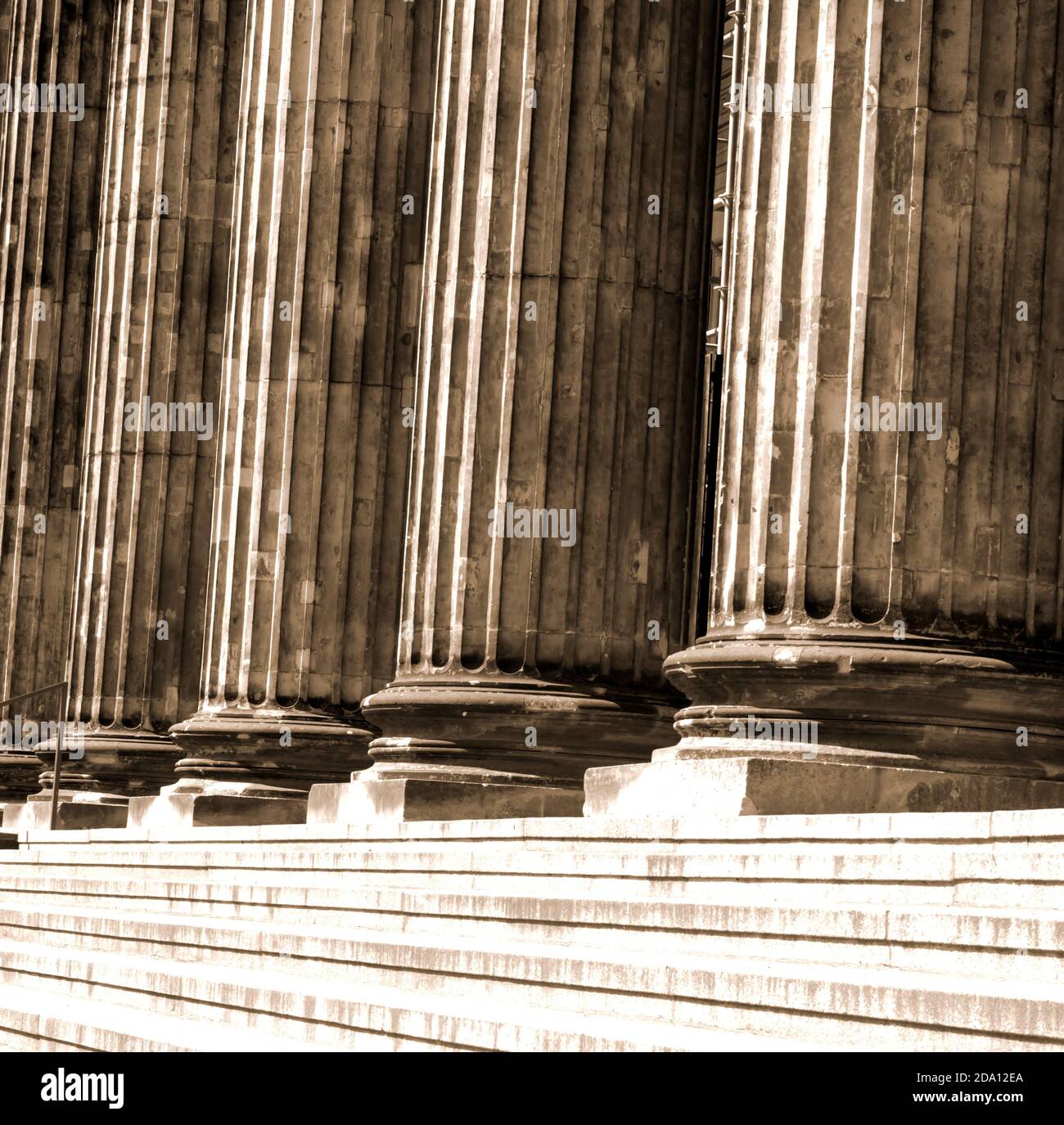details of The Place Vendome Column in Paris Stock Photo - Alamy