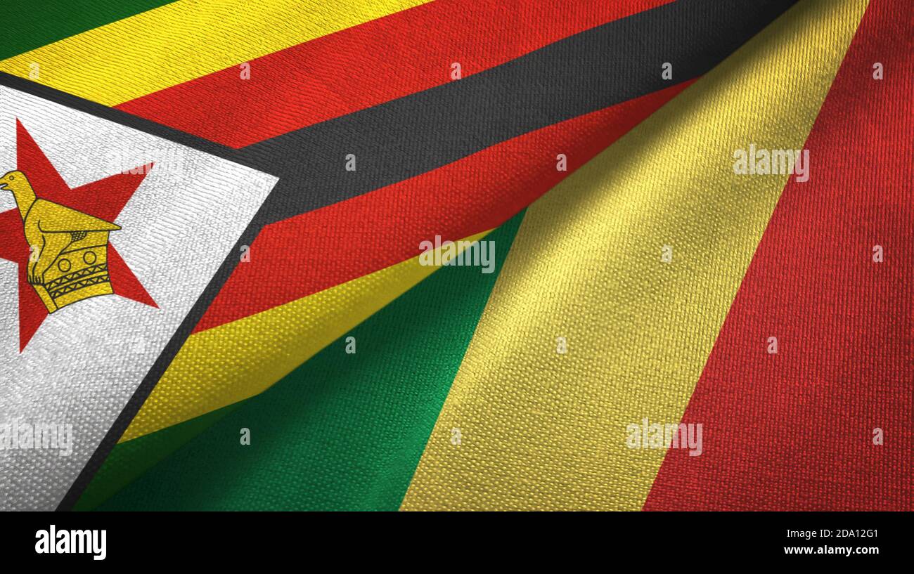 Congo zimbabwe flag hi-res stock photography and images - Alamy