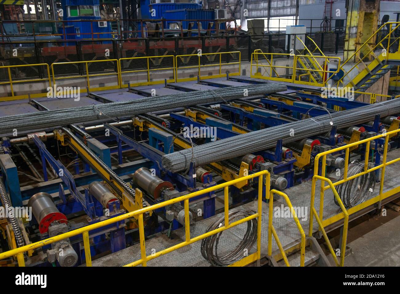 Steel sheets rolled up into rolls. Export Steel. Packing of steel for ...