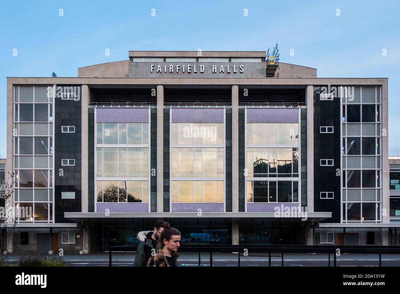 Fairfield Halls front view, Croydon, UK Stock Photo - Alamy