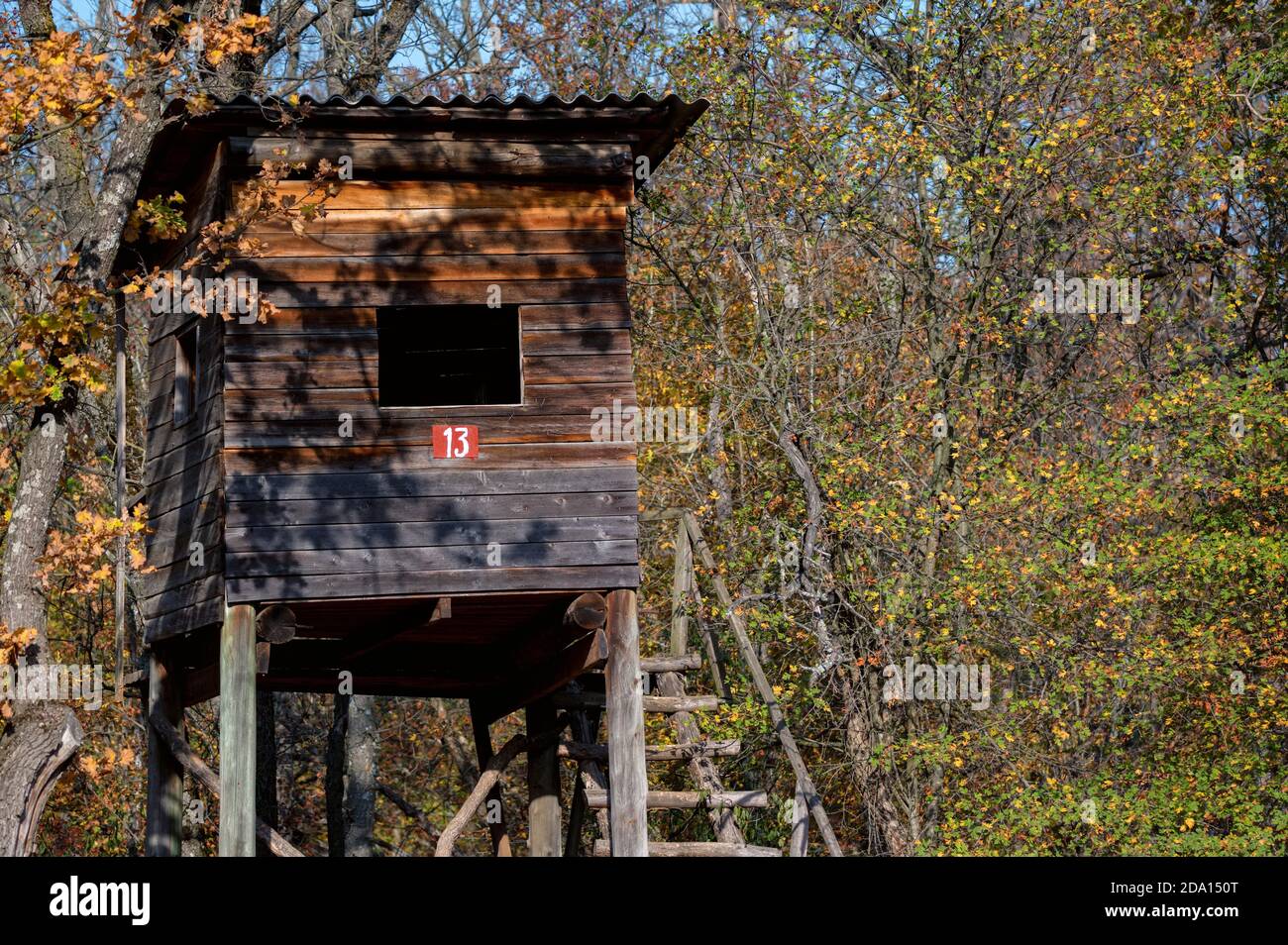 Single hunting tower hi-res stock photography and images - Alamy