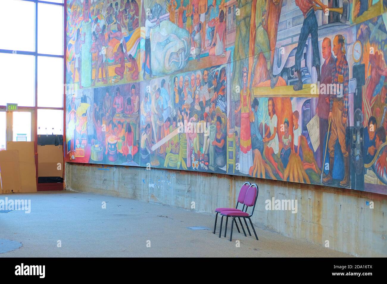 Pan american unity diego rivera hi-res stock photography and images - Alamy