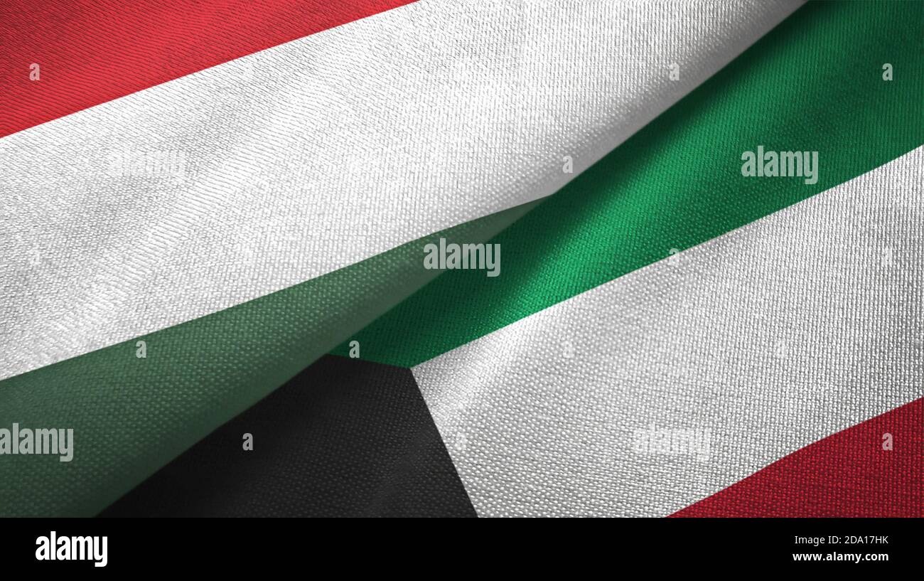 Hungary kuwait flag hi-res stock photography and images - Alamy