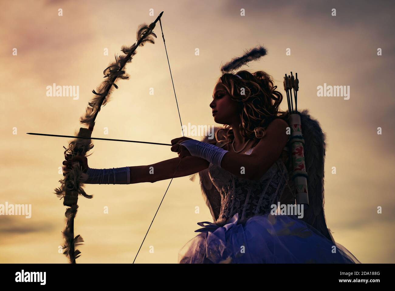 Girl Archer Silhouette