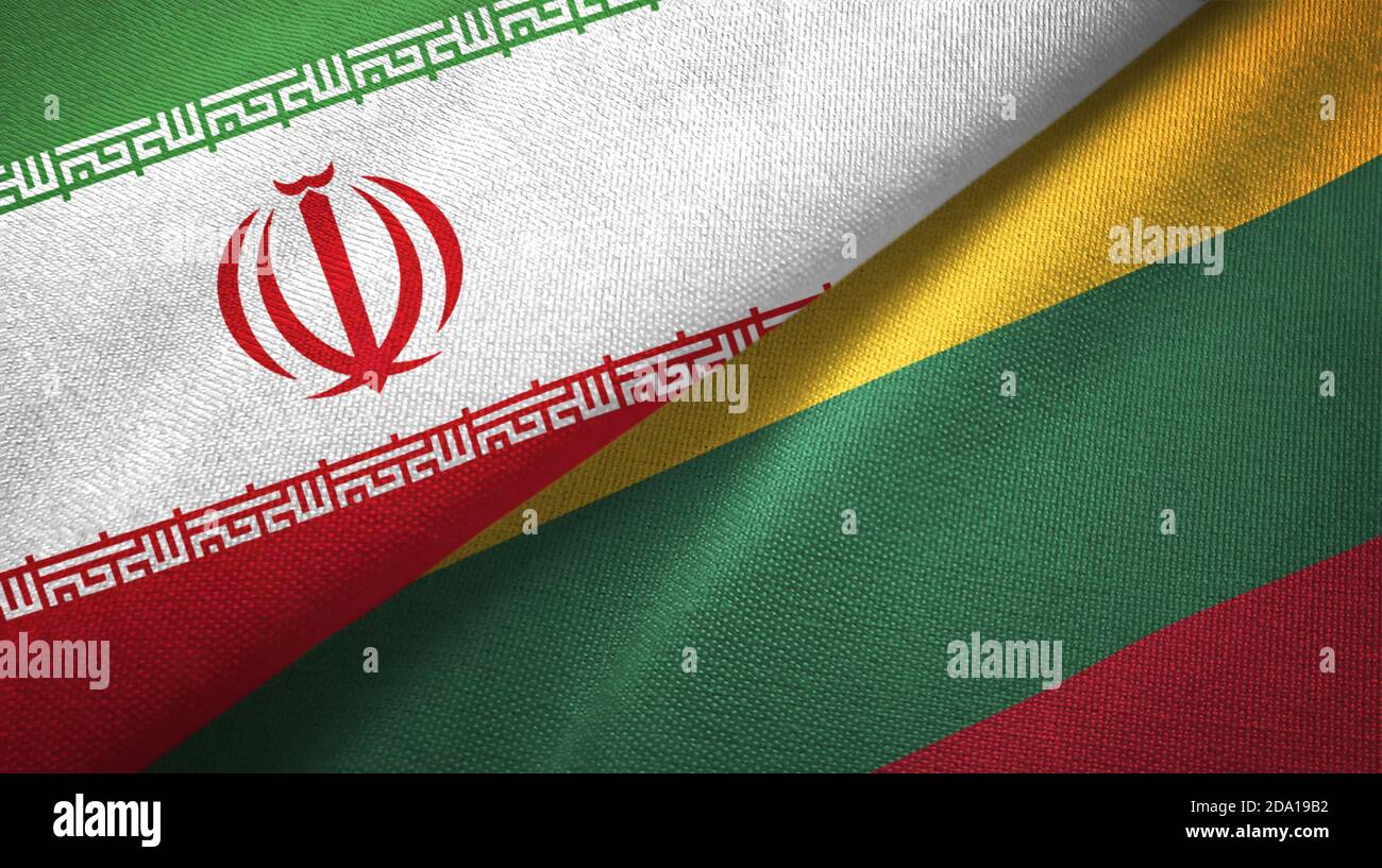 Iran lithuania flag hi-res stock photography and images - Alamy