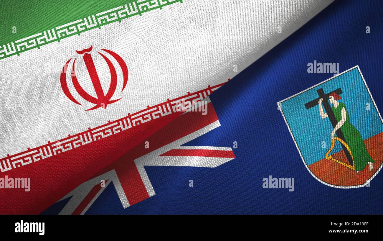 Iran montserrat flag hi-res stock photography and images - Alamy