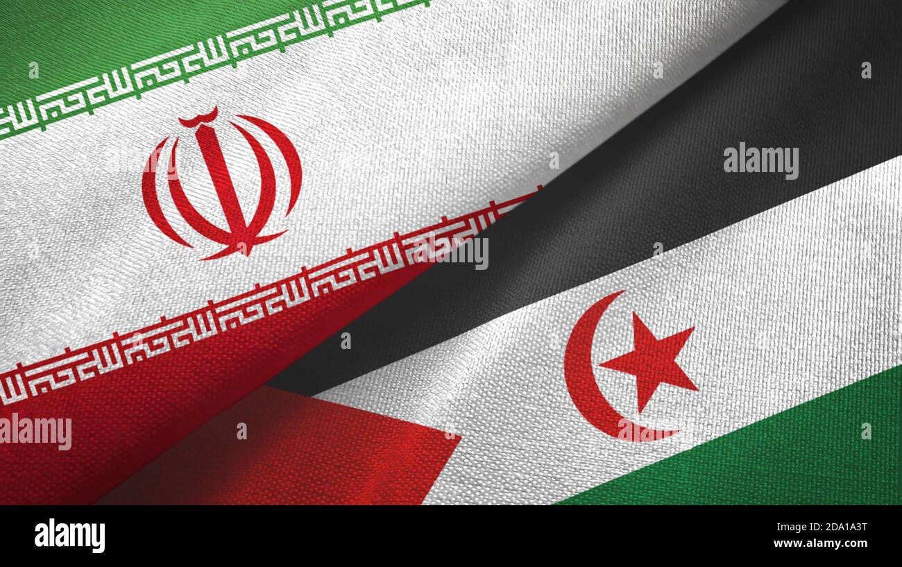 Iran western sahara flag hi-res stock photography and images - Alamy