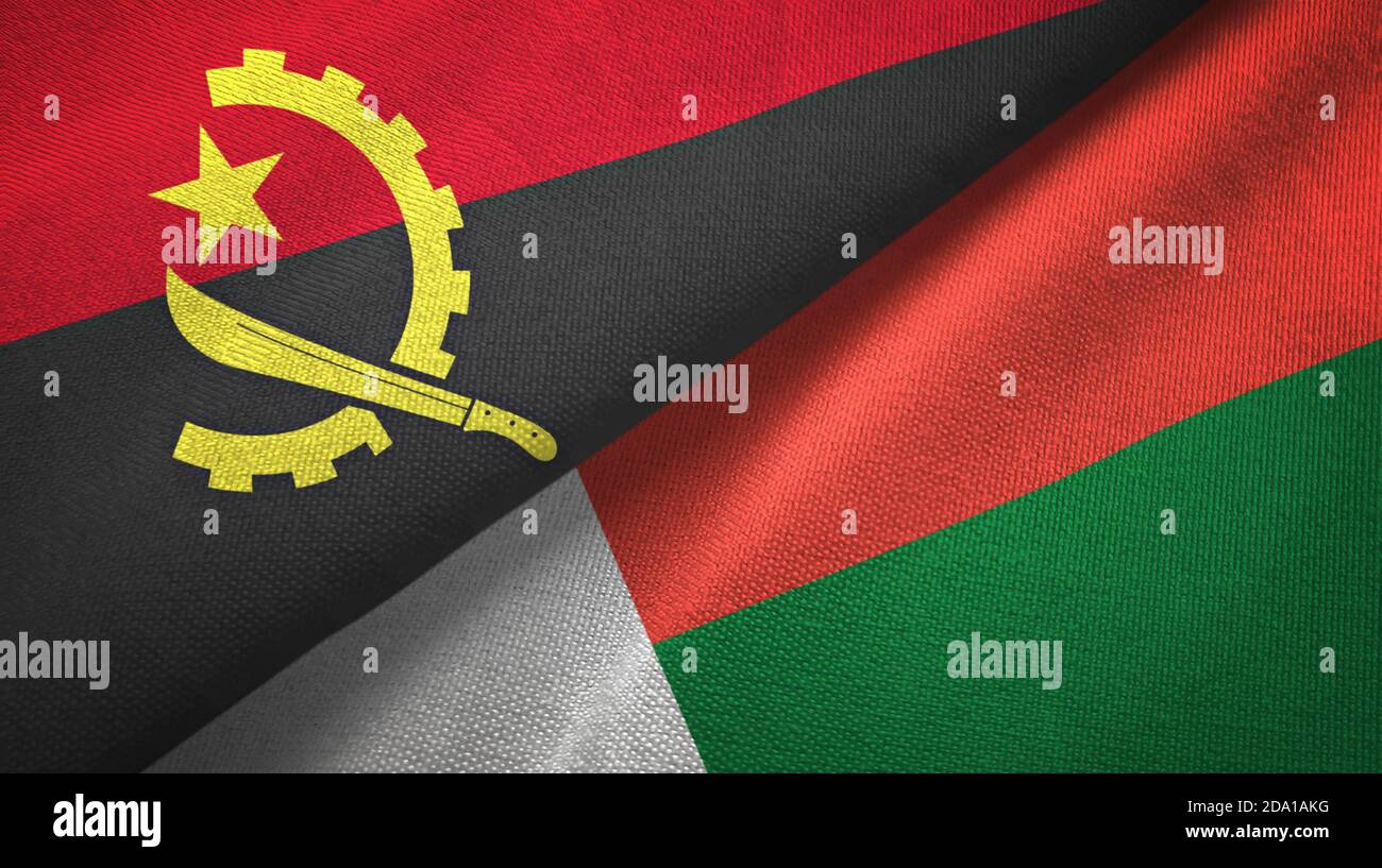 Angola madagascar flag hi-res stock photography and images - Alamy