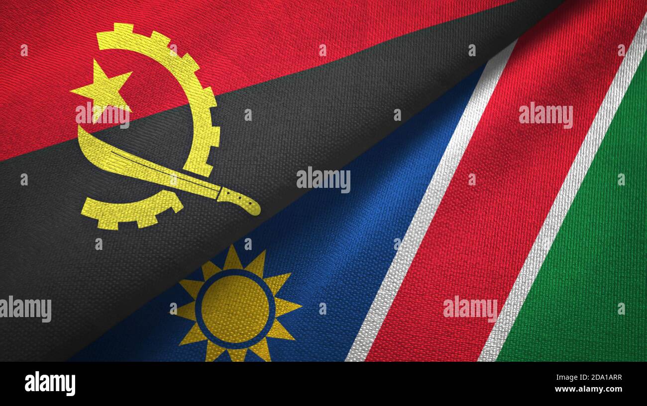Angola namibia flag hi-res stock photography and images - Alamy