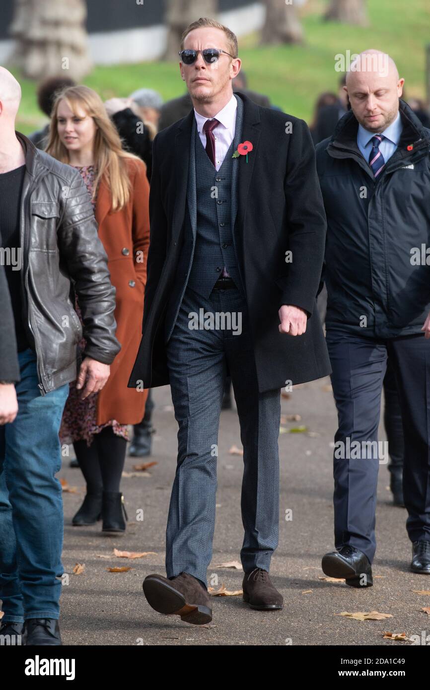 08 November 2020. London, UK. Actor, politician and leader of the ...