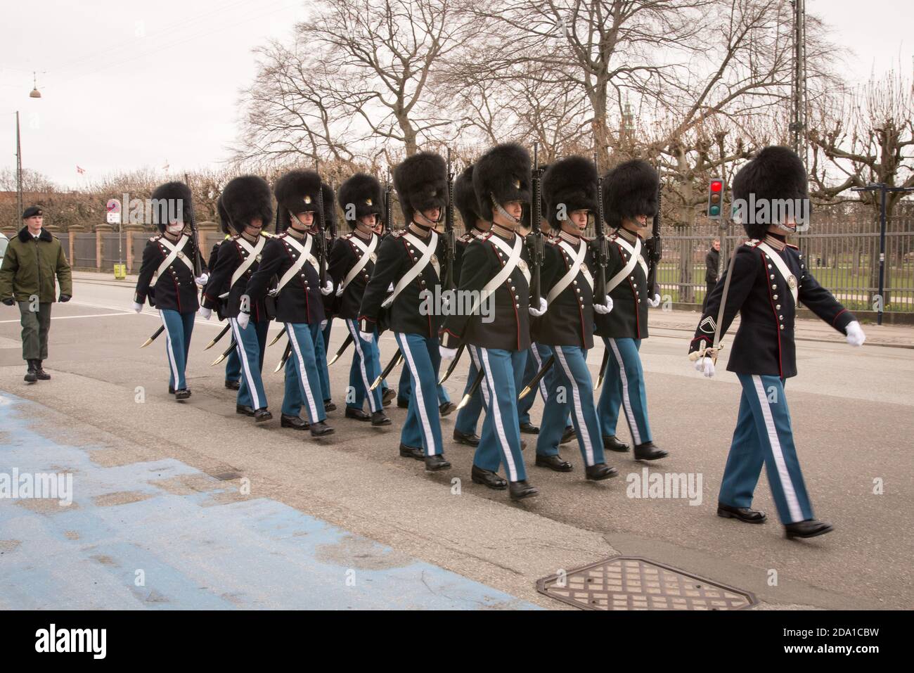 Danish military dress uniform hi-res stock photography and images - Alamy