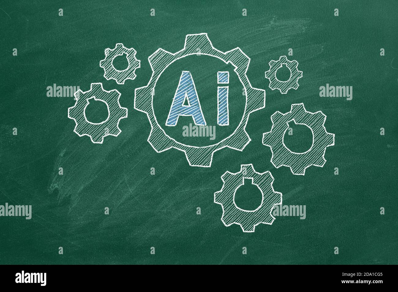 Human to artificial intelligence hi-res stock photography and images ...