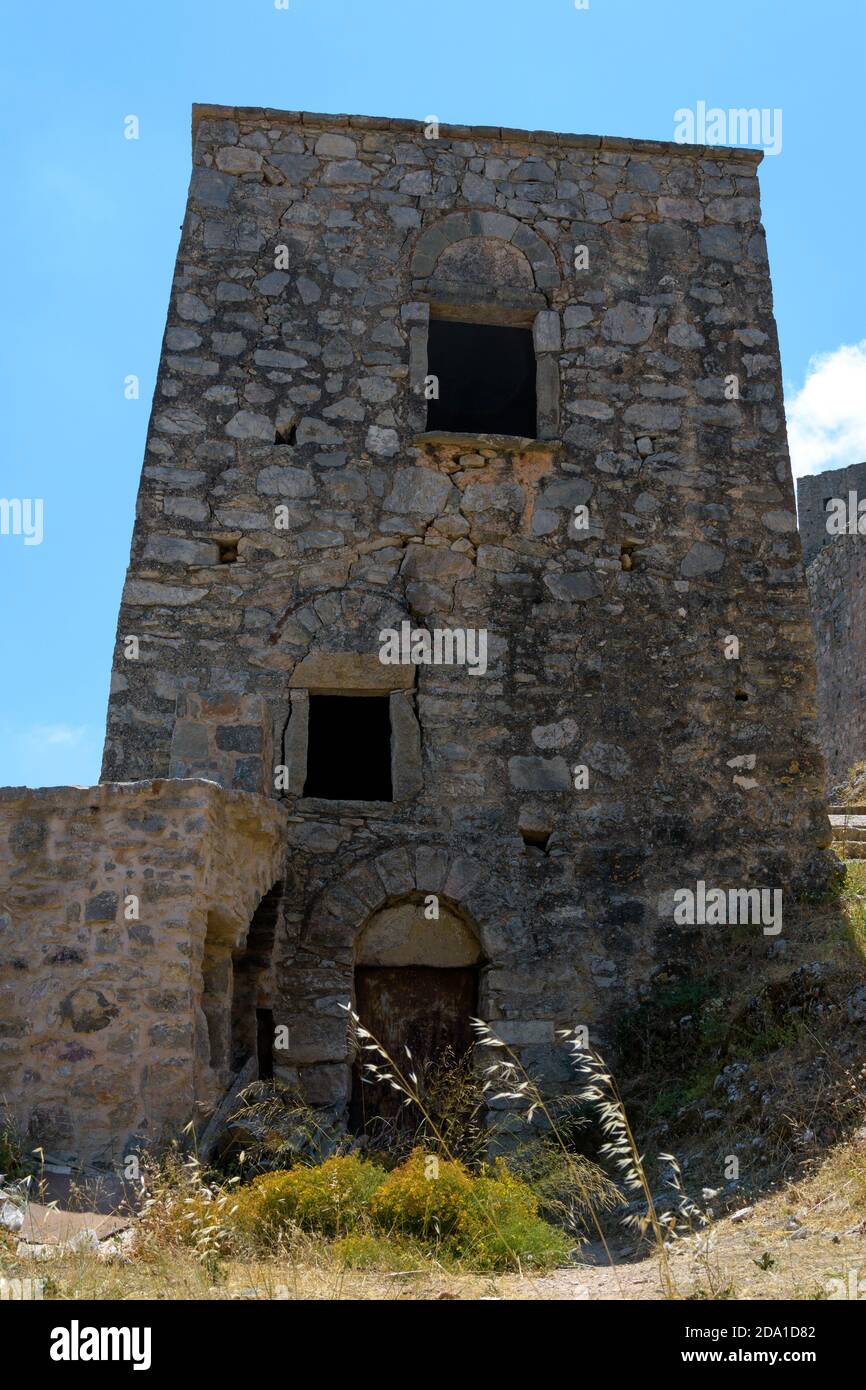 Anavatos village chios island greece hi-res stock photography and ...