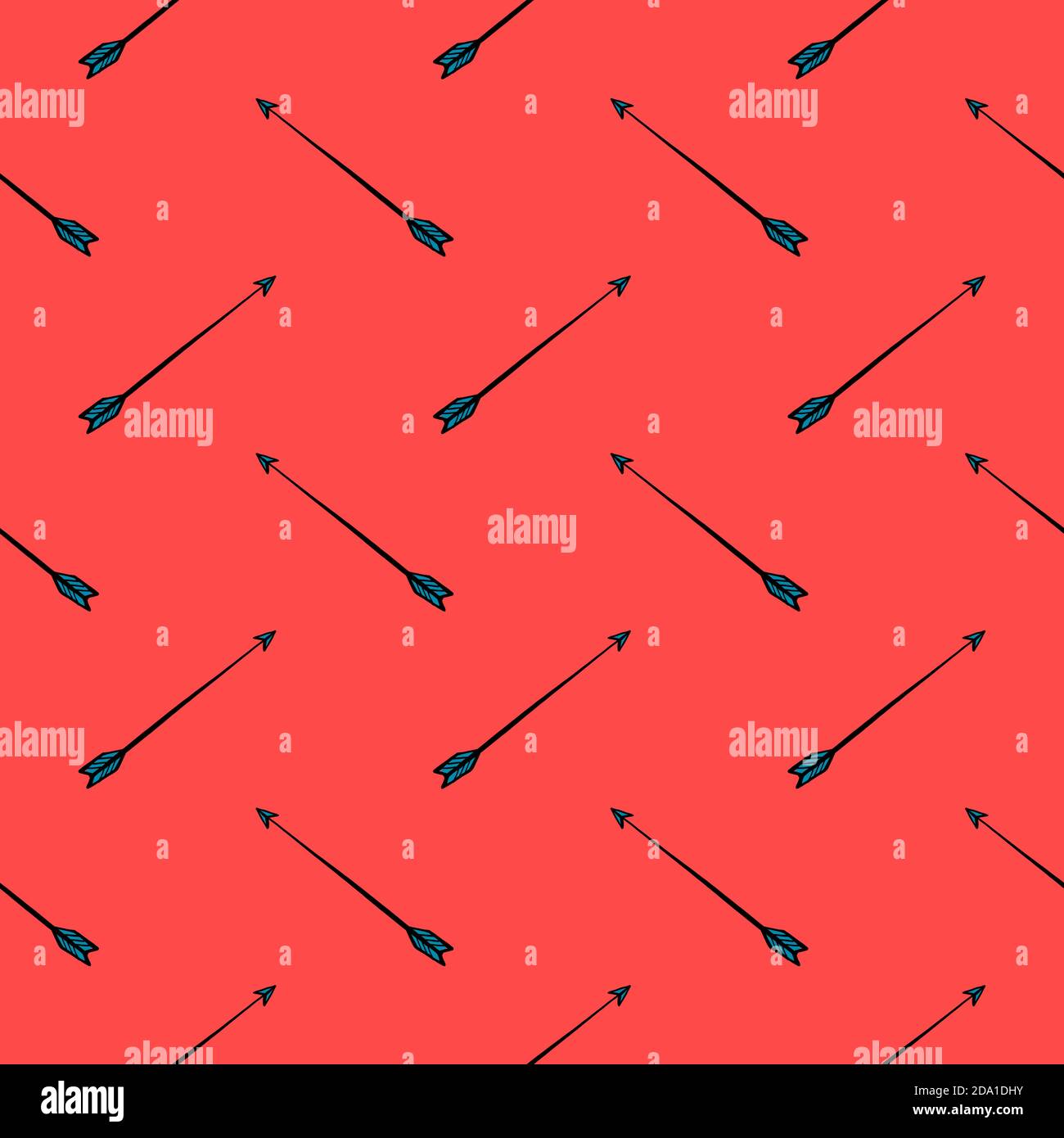 Red arrows pattern Stock Vector Images - Alamy