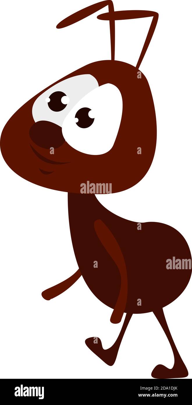 Baby ant,illustration,vector on white background Stock Vector Image ...