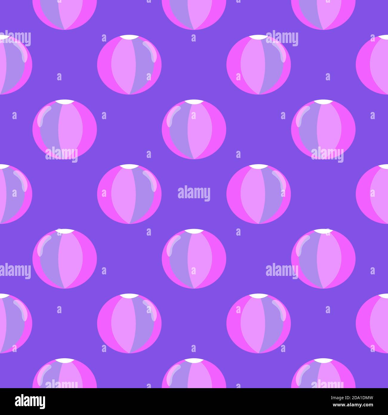 Purple balls , seamless pattern on a purple background Stock Vector ...