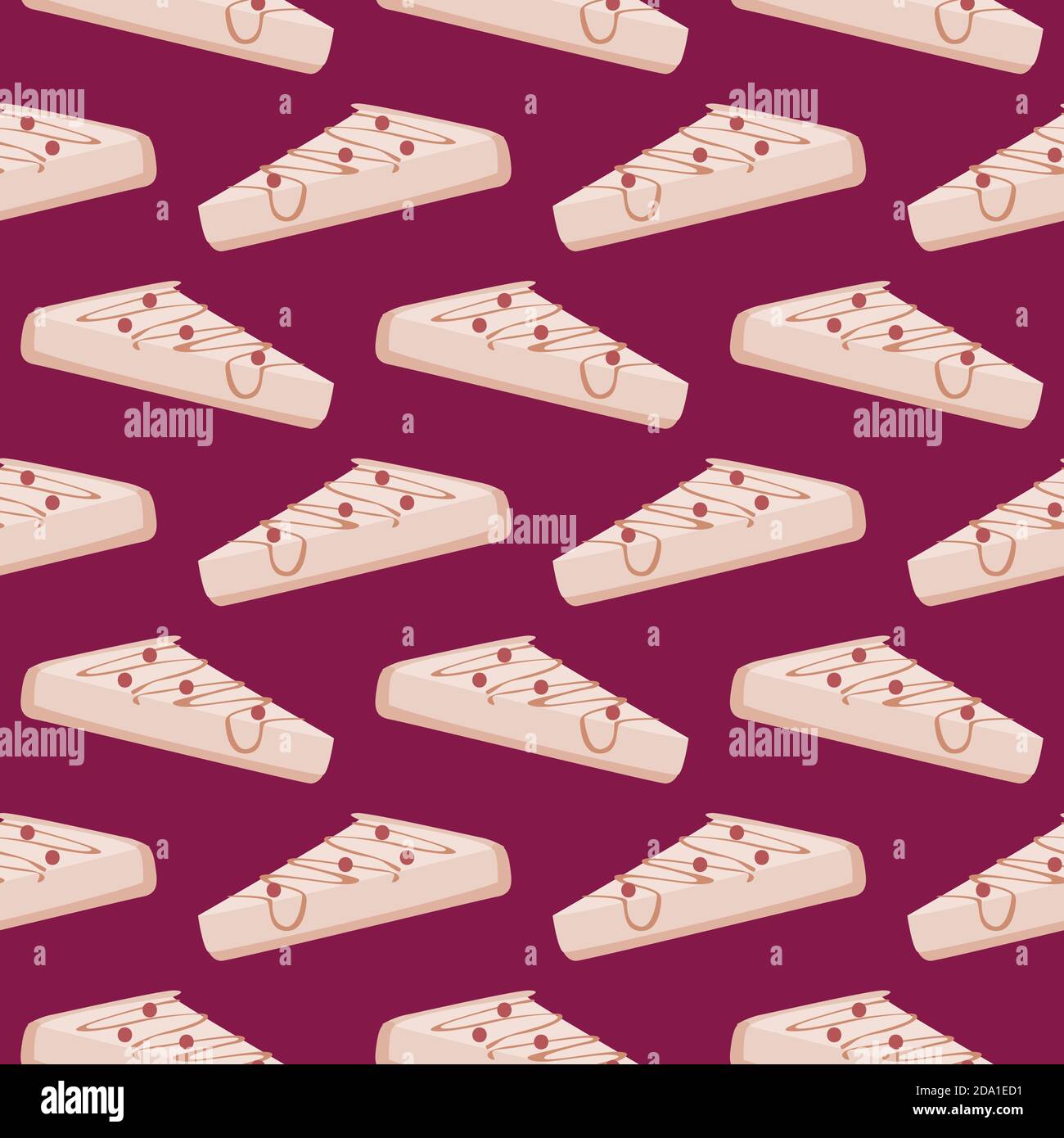 Holiday bakery seamless pattern Stock Vector Images - Alamy