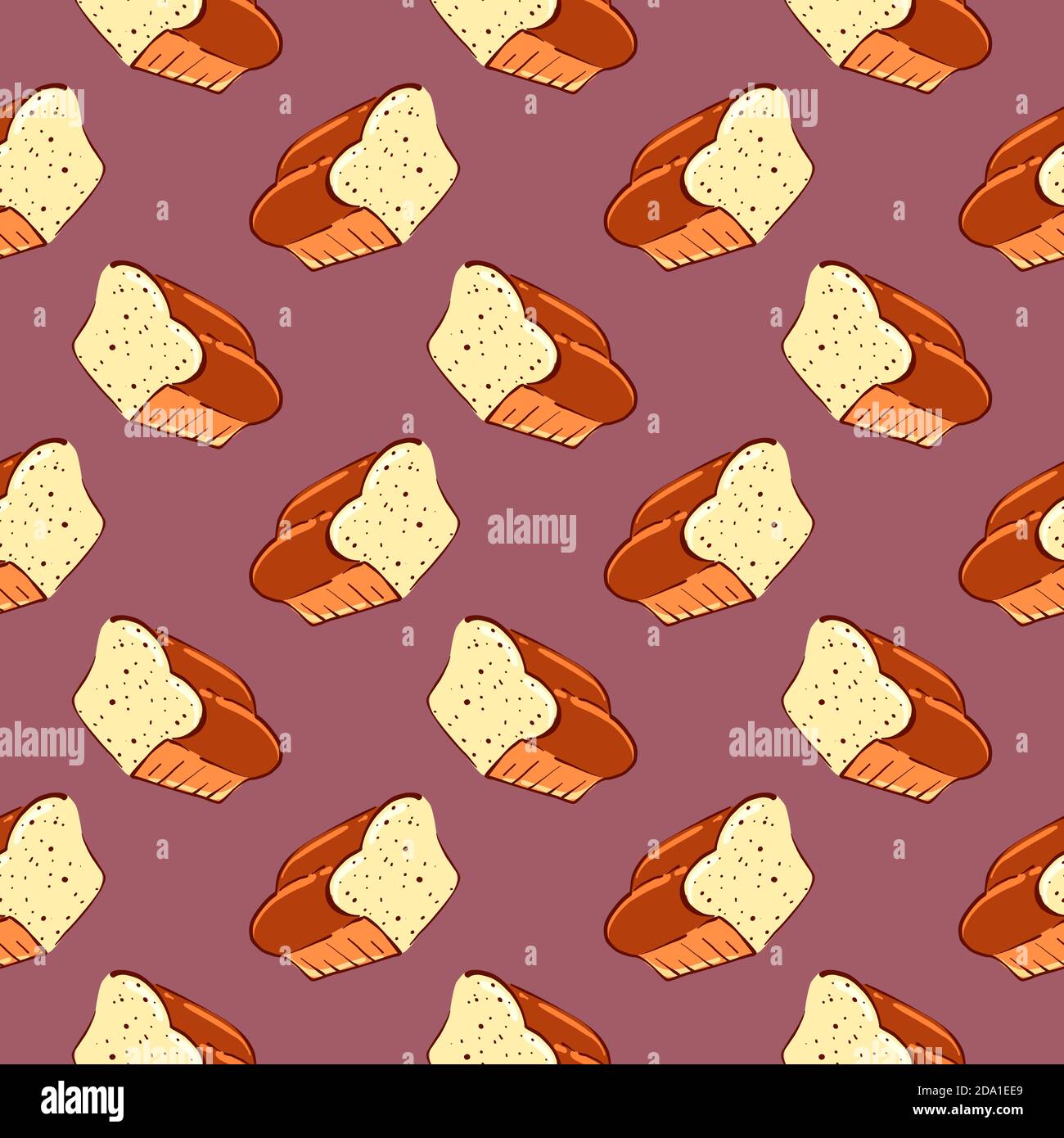 Pink loaf Stock Vector Images - Alamy