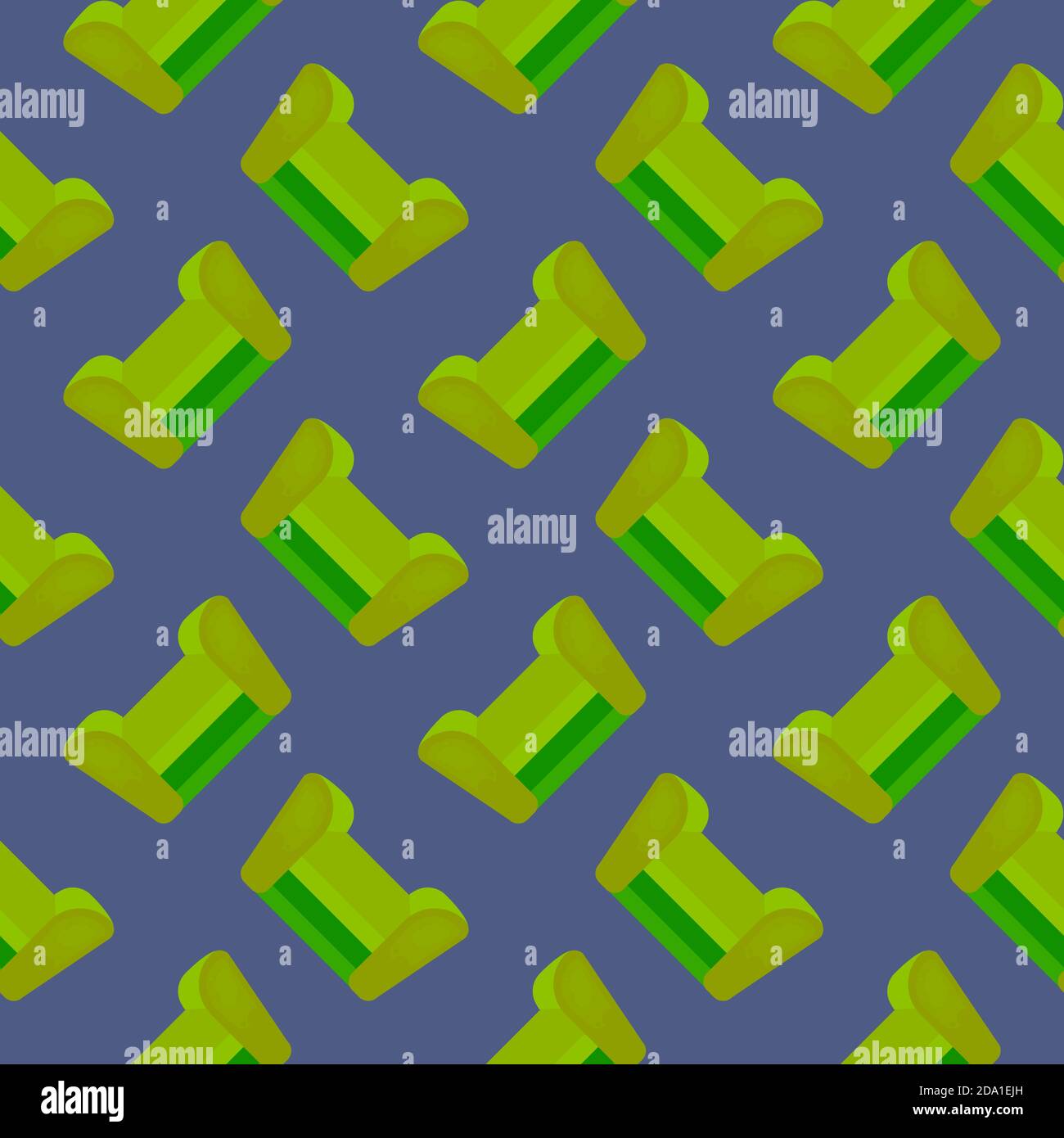 Green chair on white Stock Vector Images - Alamy