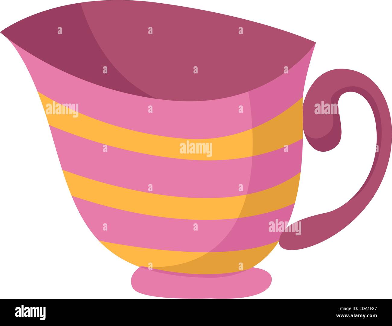 Pink coffee Stock Vector Images - Alamy