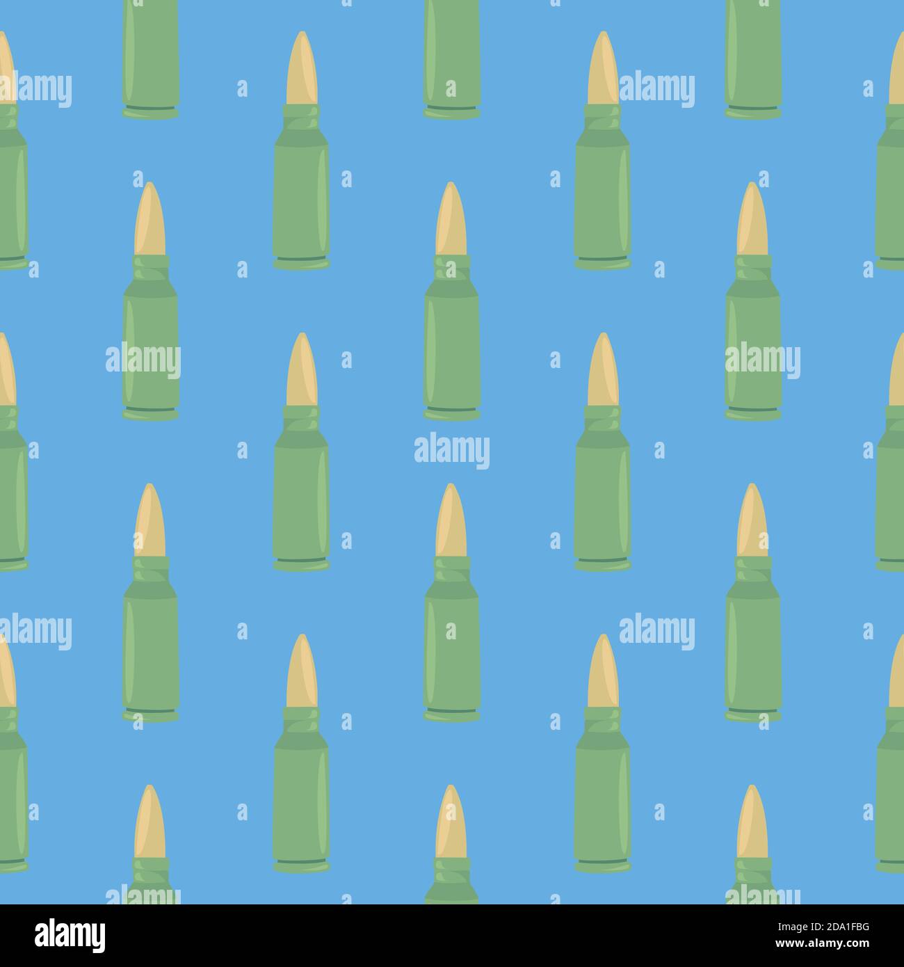 Green bullet , seamless pattern on a light blue background Stock Vector ...
