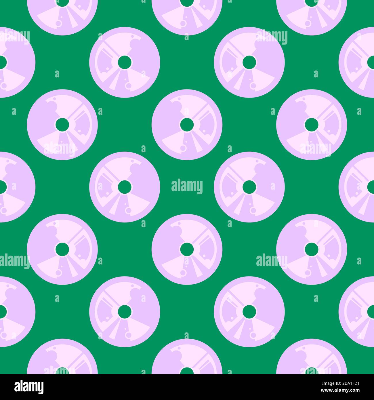 Old cd , seamless pattern on a green background Stock Vector Image ...
