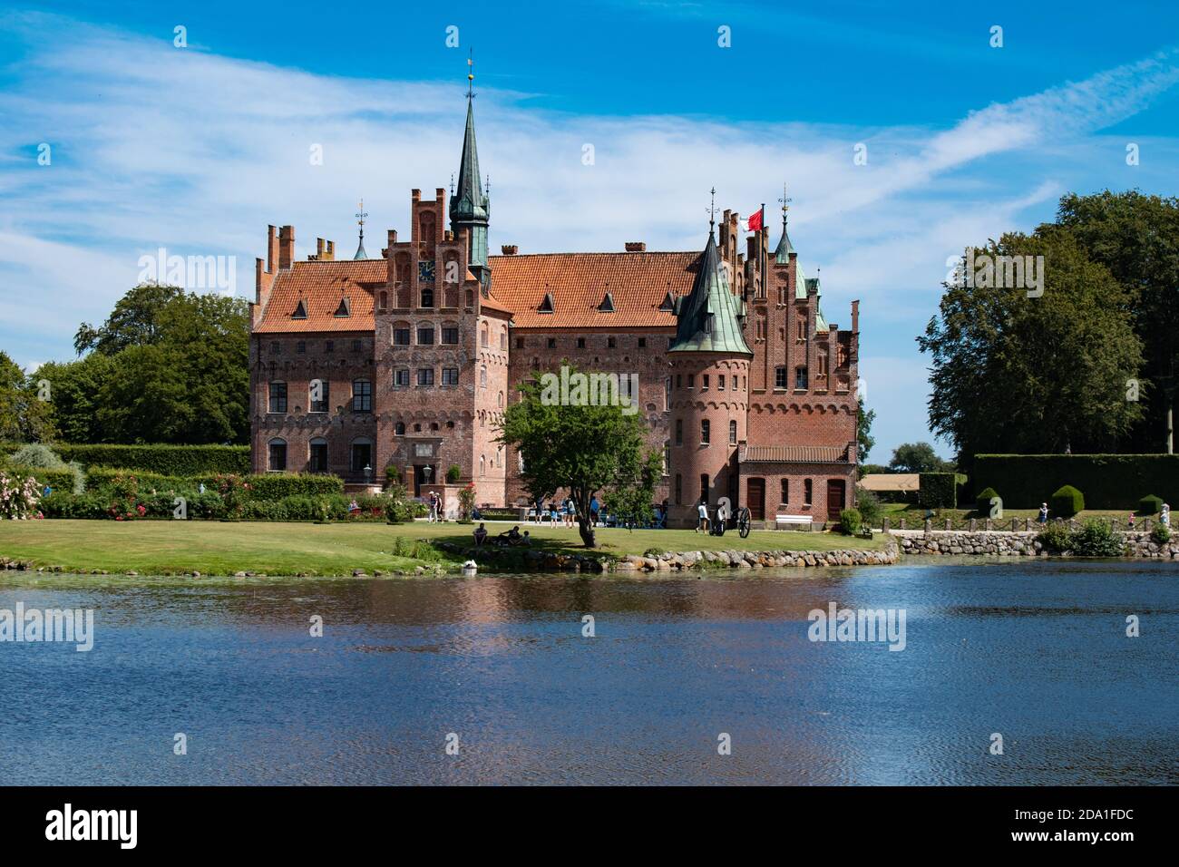 Danish chateau castle hi-res stock photography and images - Alamy